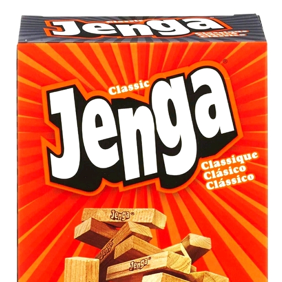 Hasbro | Games | Hasbro Classic Retro Jenga Blocks Game | Poshmark